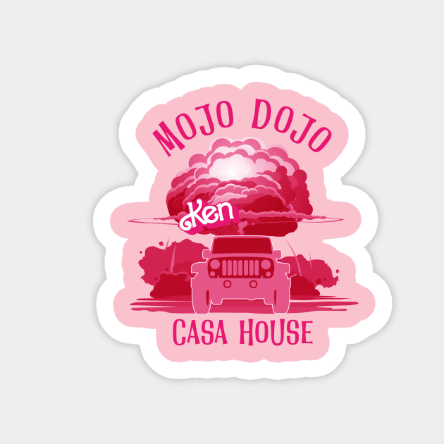 Ken Barbie Mojo Dojo Casa House Mojo Dojo Casa House Sticker Teepublic